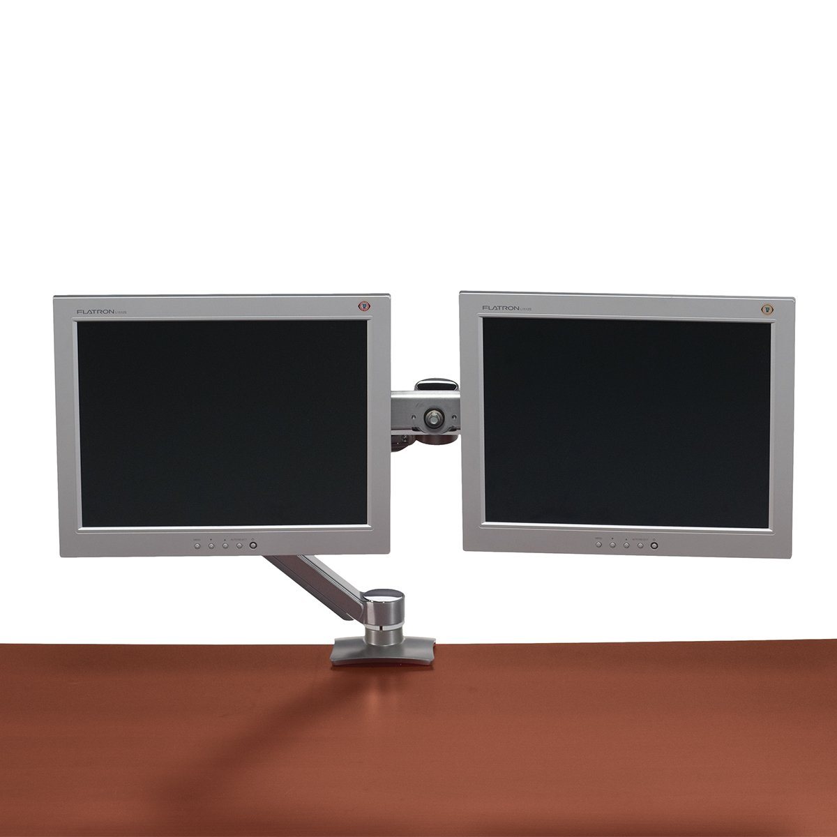 Dual Monitor Arm | Double Extension with Height Adjustment